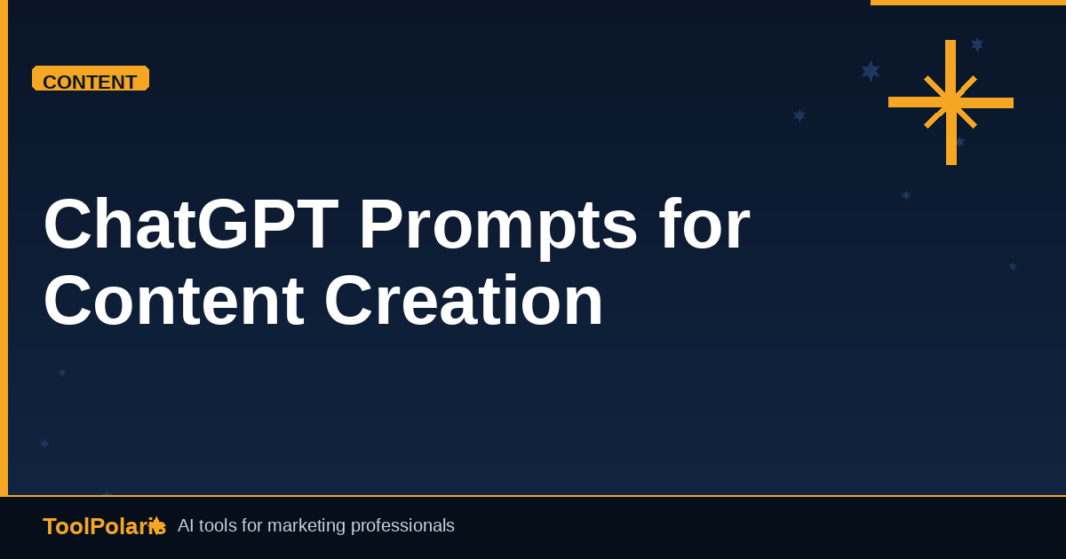 50 ChatGPT Prompts for Content Creation That Actually Work (2026)